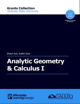 "Analytic Geometry and Calculus I" by Shaun V. Ault and Sudhir Goel