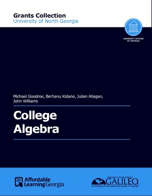 "College Algebra (University of North Georgia)" by Michael Goodroe ...