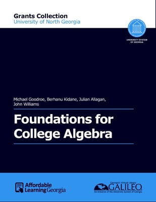 "Foundations for College Algebra" by Michael Goodroe, Berhanu Kidane et al.